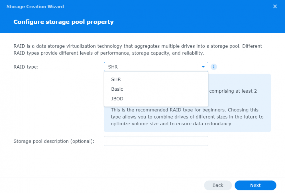 Hướng dẫn sử dụng NAS Synology – Tạo storage pool và volume, các loại ...